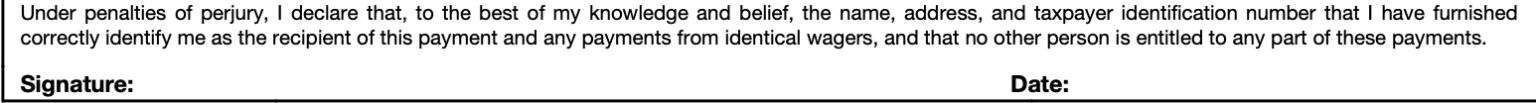 IRS Form W-2G Instructions - Certain Gambling Winnings