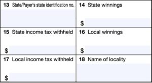 IRS Form W-2G Instructions - Certain Gambling Winnings