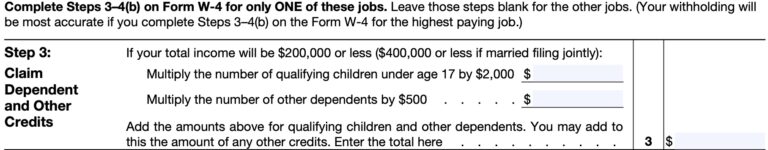 IRS Form W-4 Instructions - Employee's Withholding Certificate