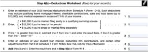 IRS Form W-4 Instructions - Employee's Withholding Certificate