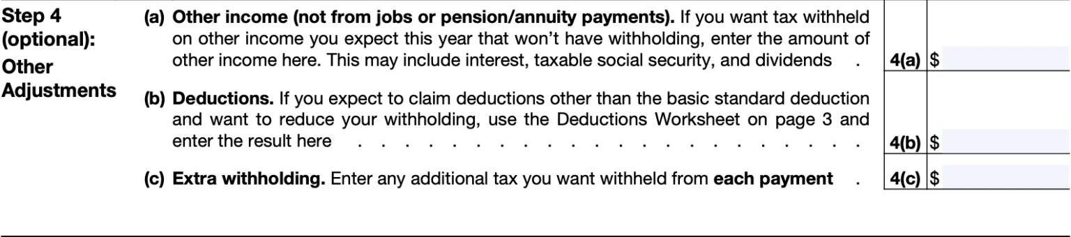 IRS Form W-4P Instructions - Pension & Annuity Tax Withholding