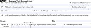 IRS Form 8300 Instructions - Reporting Large Cash Transactions