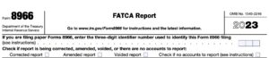 IRS Form 8966 Instructions - FATCA Reporting