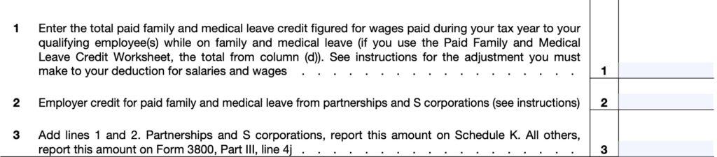 IRS Form 8994 Instructions - Employer Credit For Paid FMLA