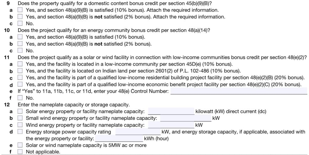 IRS Form 3468 Instructions - Investment Credit