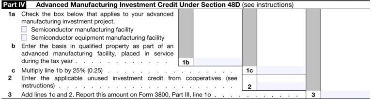 IRS Form 3468 Instructions - Investment Credit