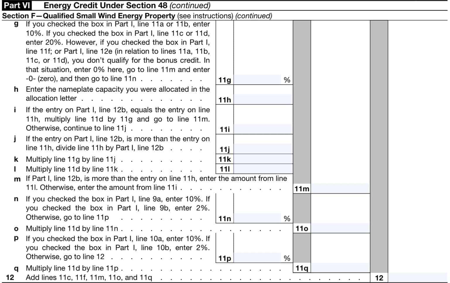 IRS Form 3468 Instructions - Investment Credit
