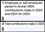 IRS Form 5498-SA Instructions - HSA and MSA Contributions