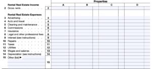 IRS Form 8825 Instructions: Partnership & S-Corp Rental Income