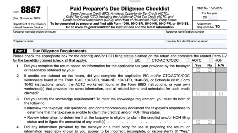 IRS Form W-12 Instructions - PTIN Application