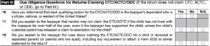 IRS Form 8867 Instructions: Tax Preparer's Due Diligence Checklist