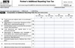 IRS Form 8978 Instructions - Reporting Partner's Additional Taxes