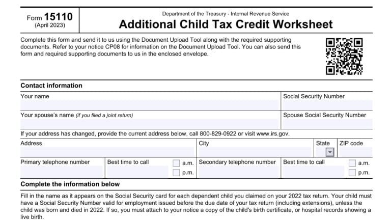 IRS Form 1040-V Instructions - Tax Payment Voucher