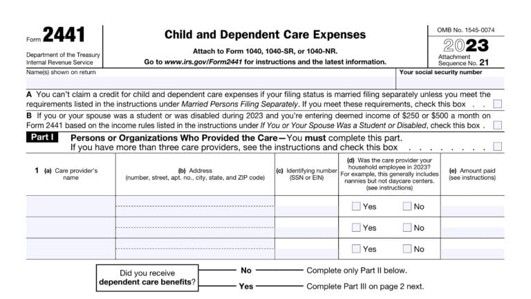 IRS Form 8332 Instructions - Release of Child Exemption