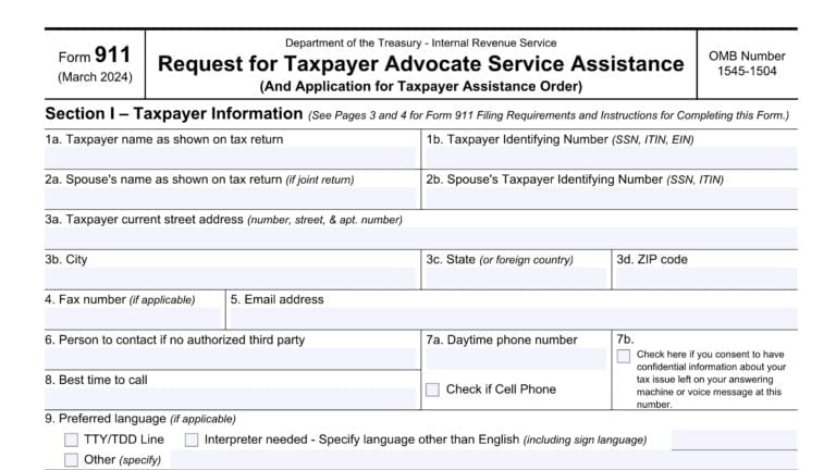 IRS Form 8868 Instructions - Exempt Organization Extension