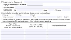 IRS Form 12153 Instructions - Request for a CDP Hearing
