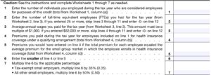 IRS Form 8941 Instructions - Small Employer Insurance Credits