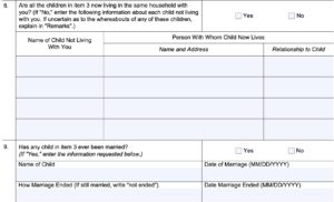 Form SSA-4-BK Instructions - Child's Social Security Application