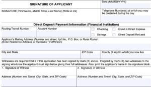 Form SSA-4-BK Instructions - Child's Social Security Application