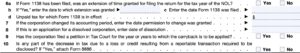IRS Form 1139 Instructions - Tentative Corporate Tax Refund