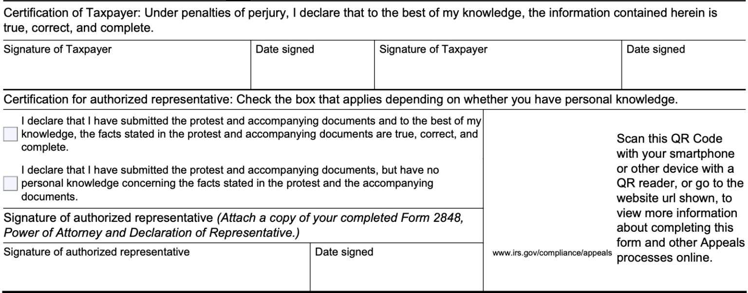 IRS Form 13711 Instructions: Appeal an Offer In Compromise