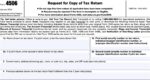 IRS Form 4506 Instructions - Request for Copy of Tax Return