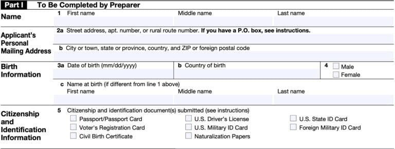 IRS Form 8945 Instructions - PTIN Supplemental Application