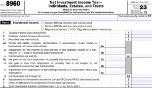 IRS Form 8960 Instructions - Guide to Net Investment Income Tax