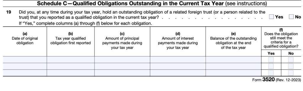 IRS Form 3520 Instructions