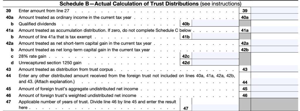 IRS Form 3520 Instructions