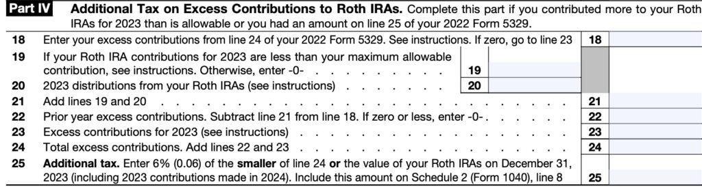 IRS Form 5329 Instructions - A Guide to Additional Taxes