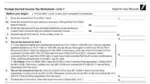 IRS Form 6251 Instructions - A Guide to Alternative Minimum Tax