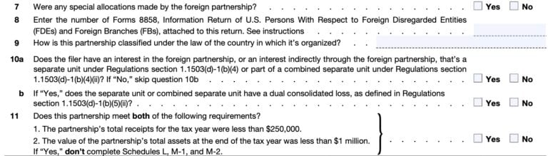 IRS Form 8865 Instructions - Foreign Partnership Returns