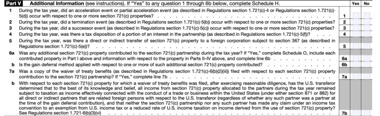IRS Form 8865 Instructions - Foreign Partnership Returns
