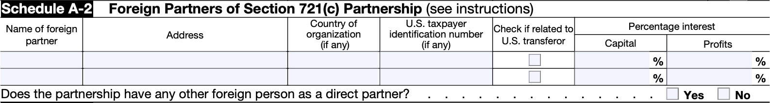 IRS Form 8865 Instructions - Foreign Partnership Returns