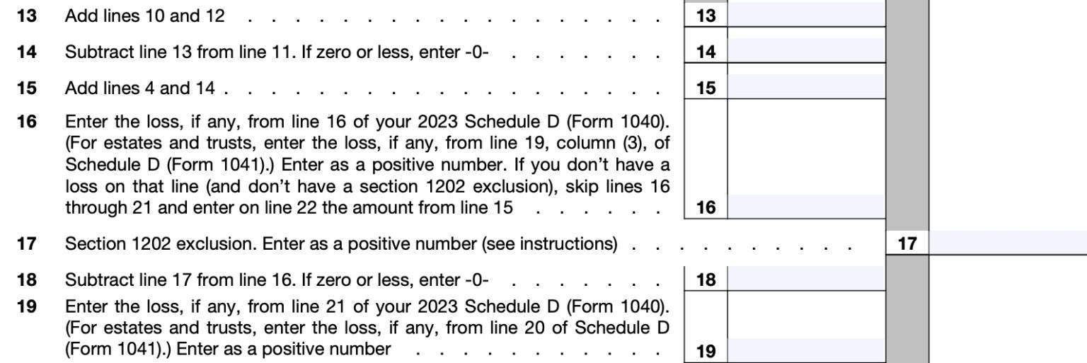 IRS Form 1045 Instructions - Applying For A Tentative Refund