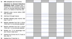 IRS Form 1045 Instructions - Applying For A Tentative Refund
