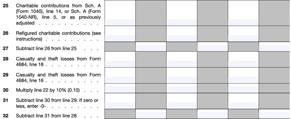 IRS Form 1045 Instructions - Applying For A Tentative Refund