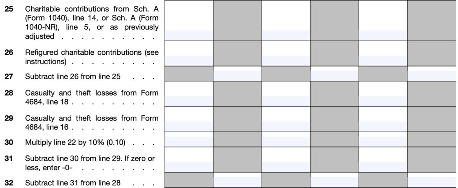 IRS Form 1045 Instructions - Applying For A Tentative Refund
