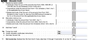 IRS Form 3800 Instructions - General Business Credit