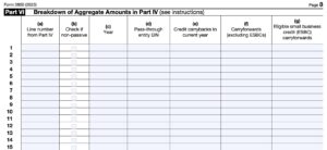 IRS Form 3800 Instructions - General Business Credit