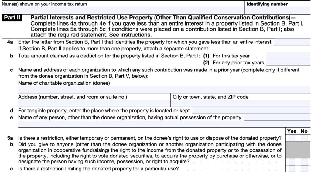 IRS Form 8283 Instructions - Noncash Charitable Contributions