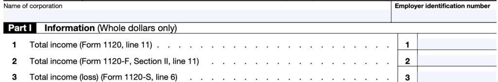 IRS Form 8453-CORP Instructions - E-File for a Corporation