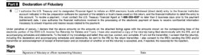 IRS Form 8453-FE Instructions - Estate or Trust Declaration