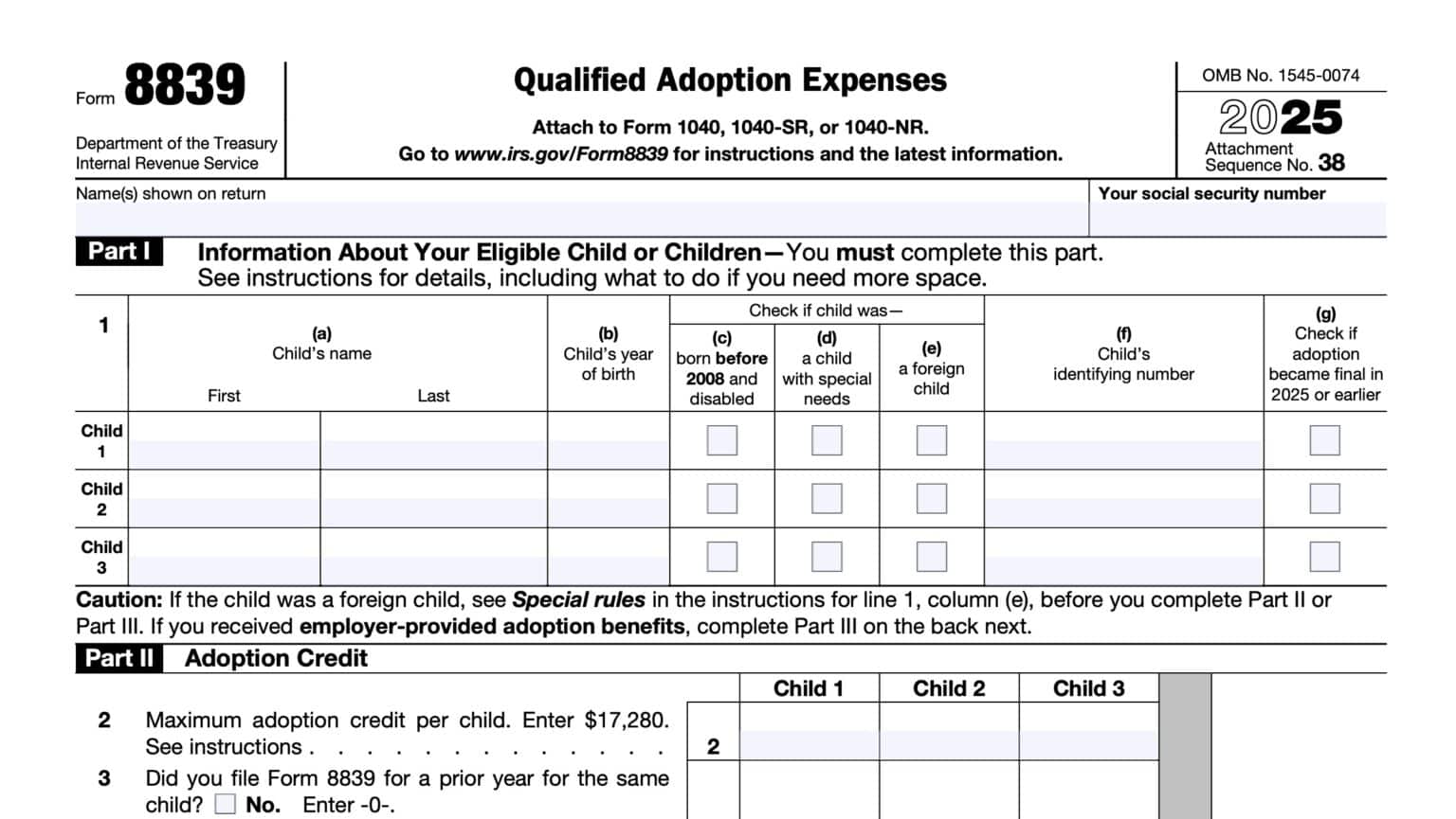 IRS Form 8868 Instructions - Exempt Organization Extension