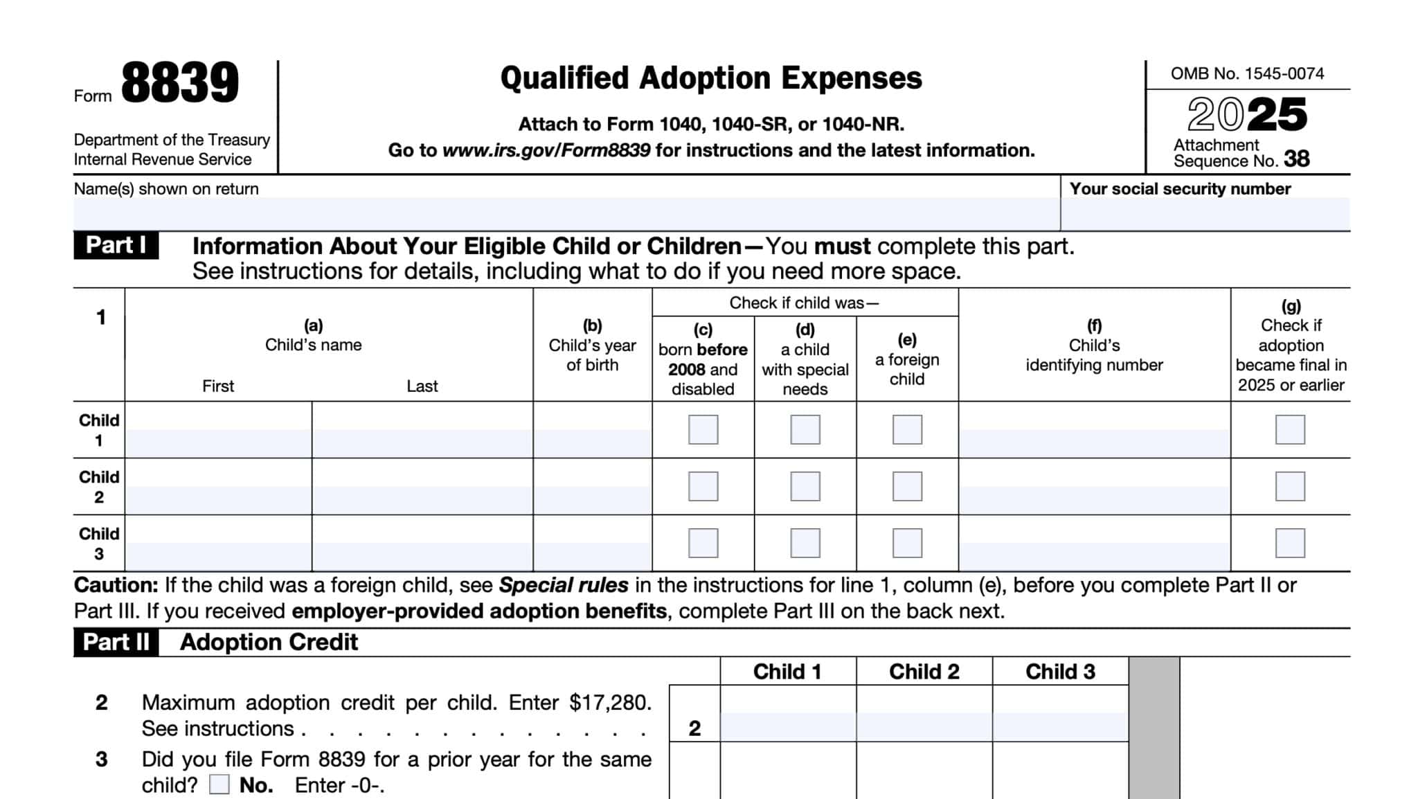 IRS Form 8868 Instructions - Exempt Organization Extension