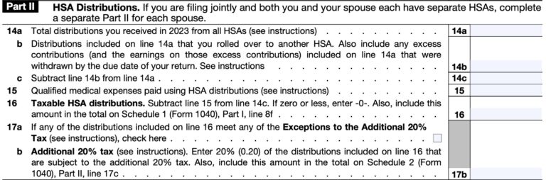 IRS Form 8889 Instructions - A Guide to Health Savings Accounts