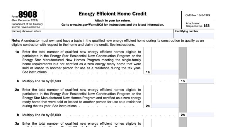 IRS Form 8396 Instructions - Claiming the Mortgage Interest Credit