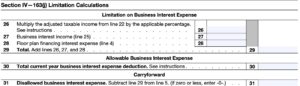 IRS Form 8990 Instructions - Business Interest Expense Limitation