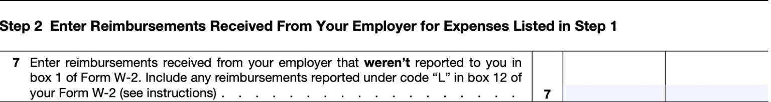IRS Form 2106 Instructions - Employee Business Expenses